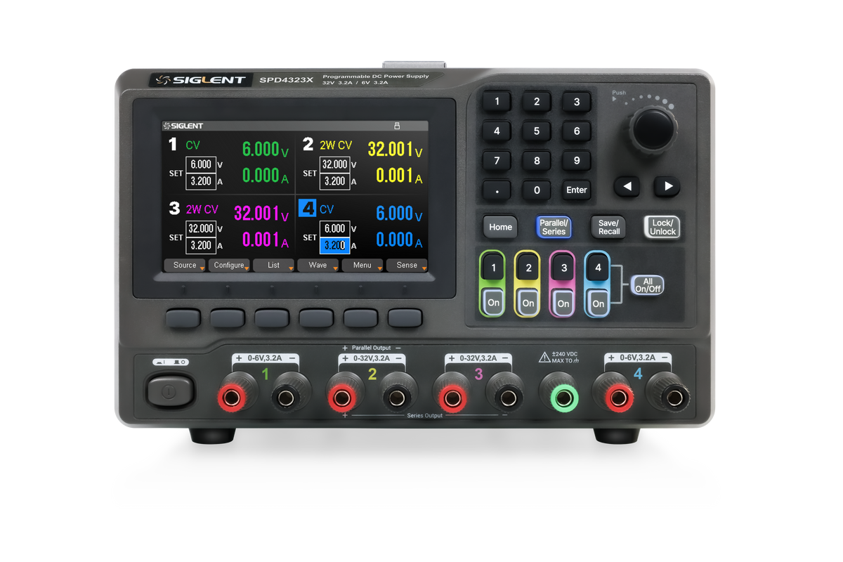 Siglent SPD4323X - Programmable DC Power Supply — Electro-Meters